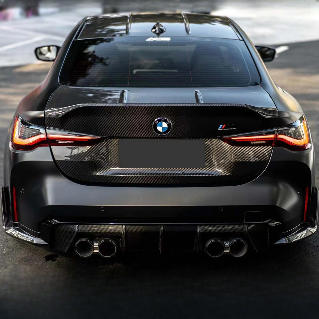 BMW Pre-Preg Carbon Fiber CSL Style Rear Bootlid Trunk for G82 M4 & G2